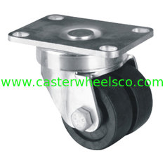 China industrial twin wheel caster supplier