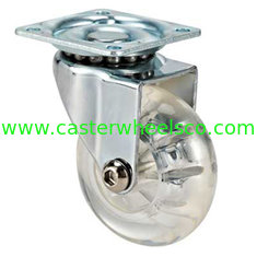 China Transparent clear wheels supplier