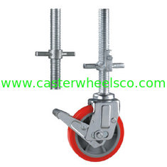 China adjustable scaffold caster wheels supplier