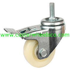 China nylon casters with brake supplier