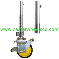 China aluminum stem scaffolding caster wheels supplier