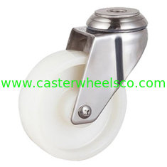 China Stainless steel casters with bolt hole supplier