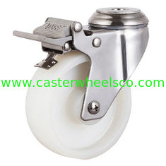 China Stainless Hollow Kingpin Casters supplier