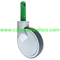 China 6 inch Central locking caster wheels supplier